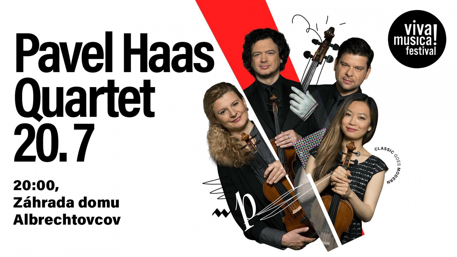 Bratislava Region | Pavel Haas Quartet - Viva Musica! festival 2021